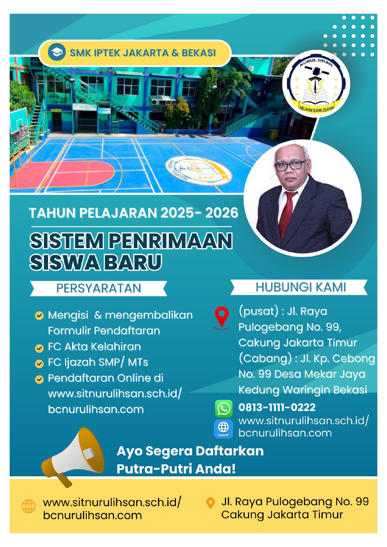 PPDB SMK IPTEK Jakarta & Bekasi Tahun Ajaran 2025/2026 Telah Dibuka ...